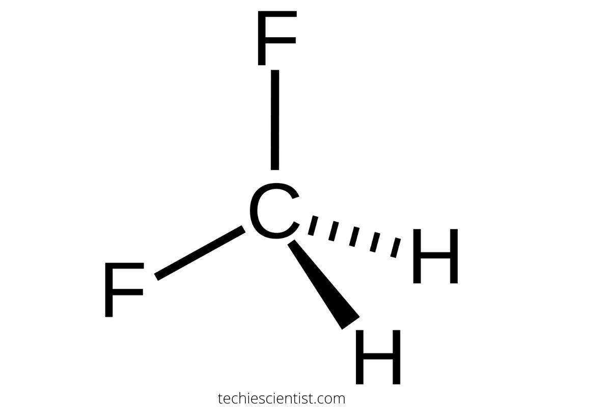 CH2F2 Lewis结构，分子几何，杂交和极性-技术科学家万博网页版 - 万博网页版,万博体育app手机版登录