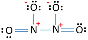 N2O4的Lewis结构，分子几何，杂化，MO图和极性-技术科学家万博网页版 - 万博网页版,万博体育app手机版登录