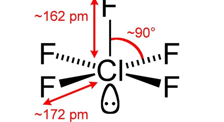 ClF5 Lewis结构，分子几何，杂交和极性-技术科学家万博网页版 - 万博网页版,万博体育app手机版登录